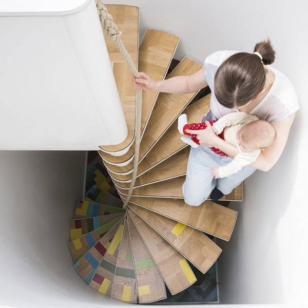 Inspiration pour peindre son parquet - voici 30 idées colorées