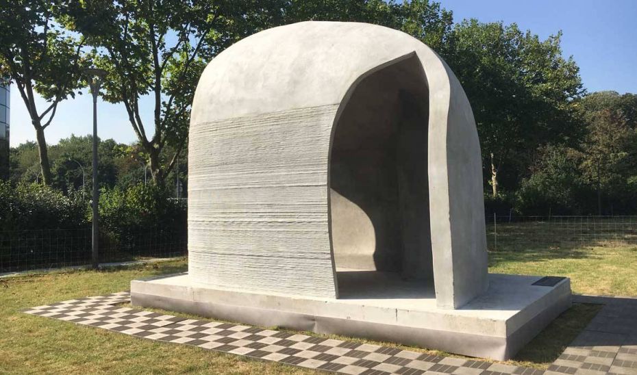 Impression 3D - Le premier bâtiment en béton imprimé en 3D en France ...