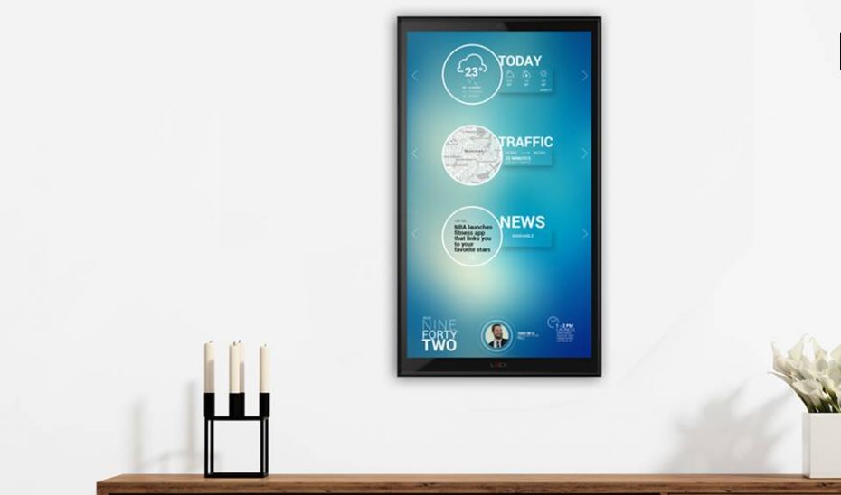 Objets connectés - Un écran connecté pour organiser le quotidien - 18h39.fr