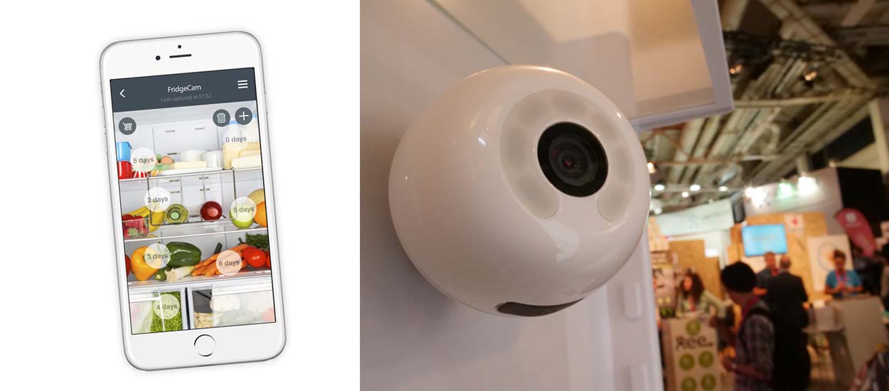 Fridge Cam & frigo connecté : Une caméra contre le gaspillage ...