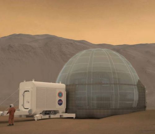 Concept fou de la Nasa: Des maisons en champignons pour habiter sur Mars
