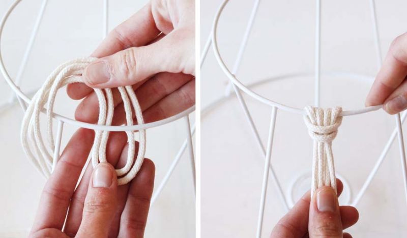 Tuto Abat Jour Macrame