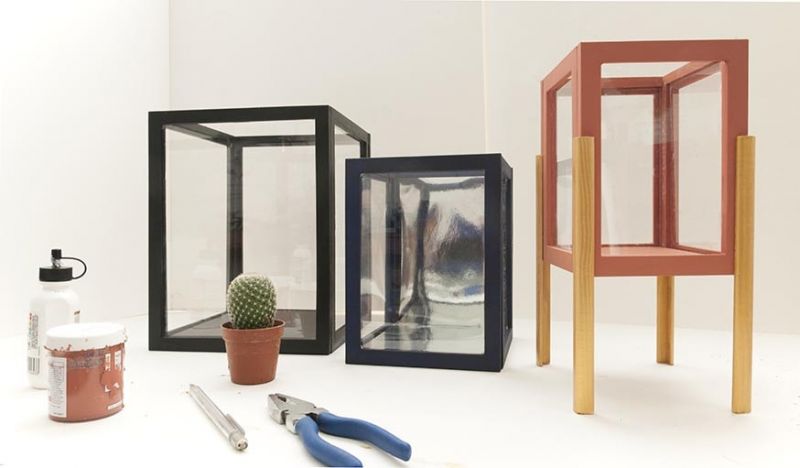 Comment fabriquer une vitrine avec des cadres en bois