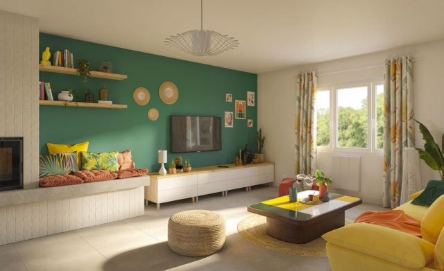 Astuces peinture pour donner de la hauteur à une pièce visuellement