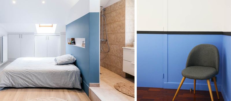 Astuces peinture pour donner de la hauteur à une pièce visuellement