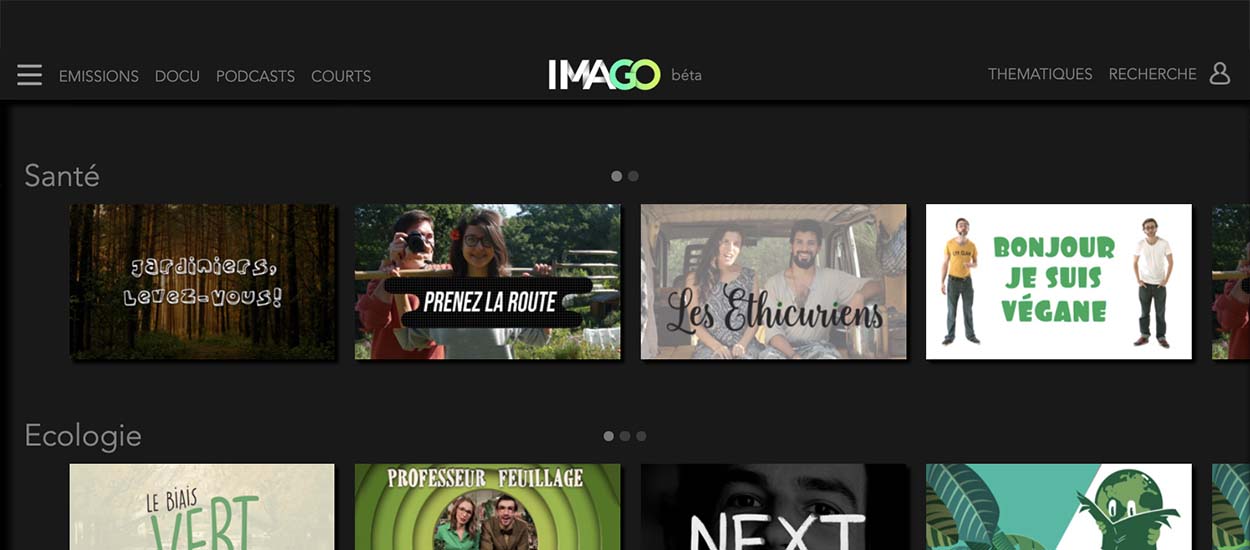 Imago TV, la nouvelle plateforme de streaming engagée et écolo