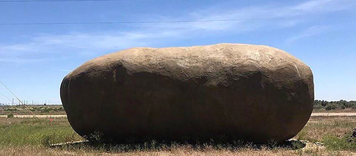 Réservez ce Airbnb pour dormir dans une pomme de terre géante