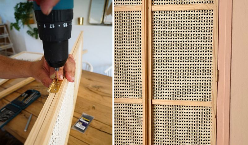 Dressing en cannage fait maison : découvrez notre tutoriel