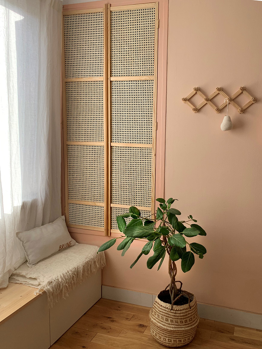 Dressing en cannage fait maison : découvrez notre tutoriel