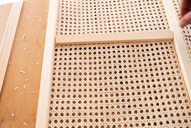 Dressing en cannage fait maison : découvrez notre tutoriel