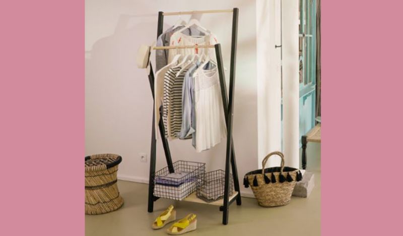 Tutoriel : Construire un portant à vêtements en bois pour 30 euros