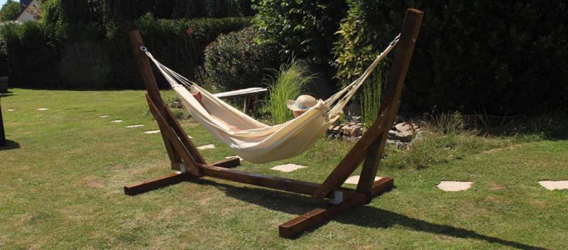 Tutoriel : Comment réaliser un support de hamac en bois
