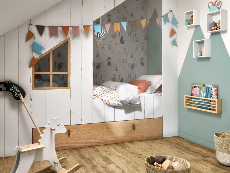 6 idées de cachettes pour enfants à la maison et au jardin