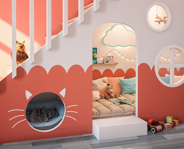 6 idées de cachettes pour enfants à la maison et au jardin