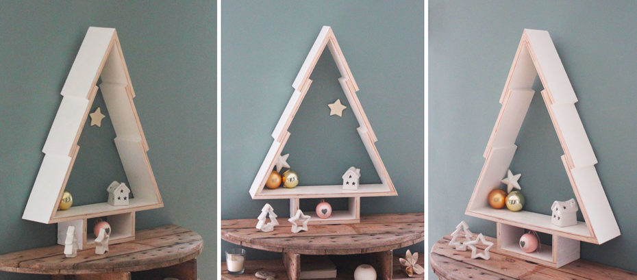 DIY original et écolo : fabriquer soi-même un sapin de Noël en bois