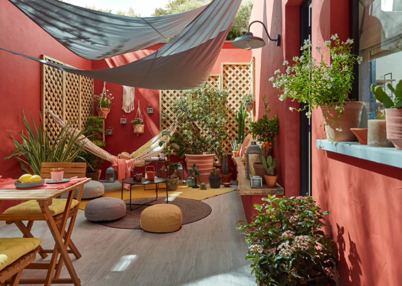 Jardin ou cour extérieure : Quelles couleurs tendance pour relooker vos ...