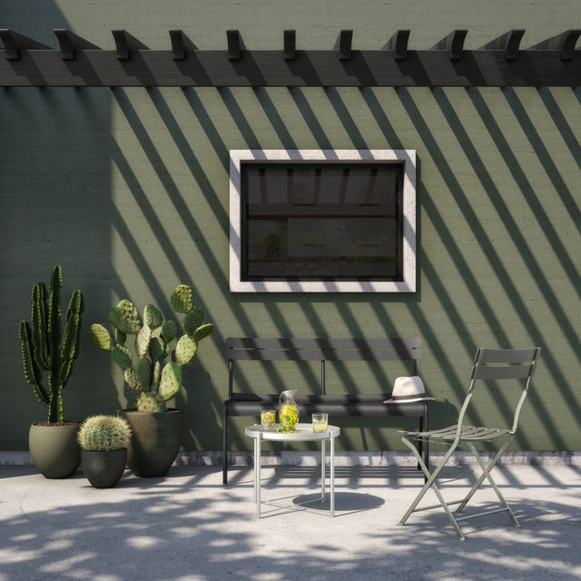 Jardin ou cour extérieure : Quelle couleur tendance pour relooker vos ...