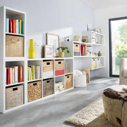 Comment créer des rangements avec des caissons modulables