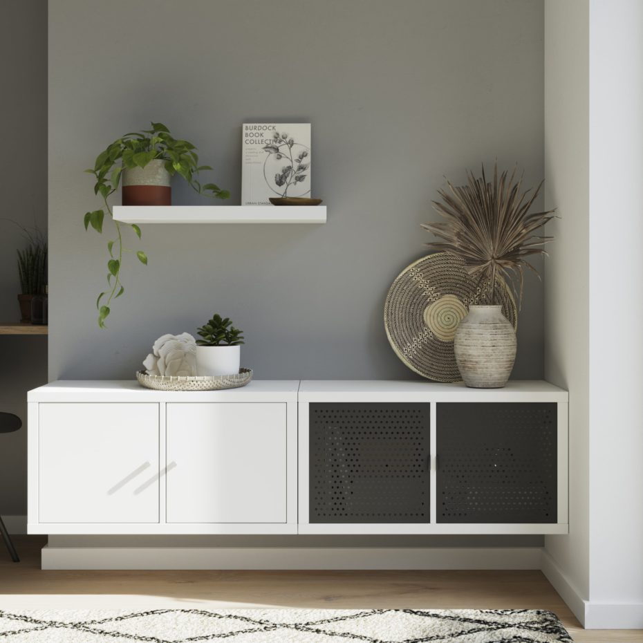 Comment créer des rangements avec des caissons modulables