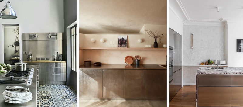 8 idées de cuisines qui vont vous faire adopter l'acier inoxydable