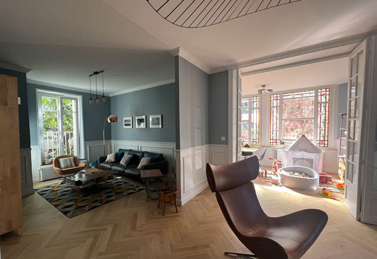 Avant / Après : Moderniser une maison du XIXème siècle tout en gardant ...