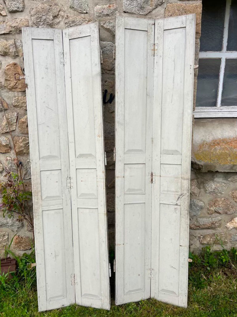 DIY récup' : Détournez de vieux volets en paravent au style champêtre