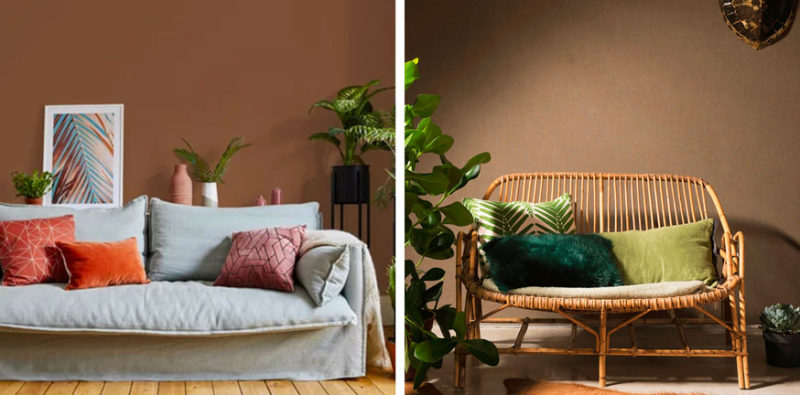 Le marron, couleur tendance 2025 : Comment l’adopter chez vous