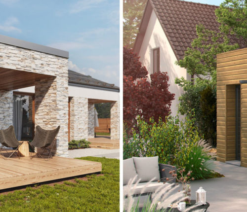 Jardin ou cour extérieure : Quelles couleurs tendance pour relooker vos ...